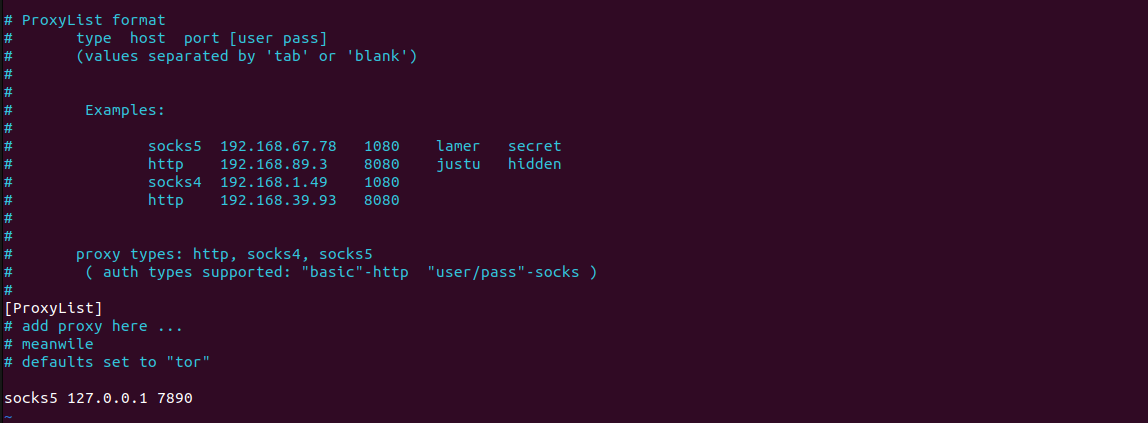 Ubuntu使用Proxychains实现终端代理 - Jiashi Blog